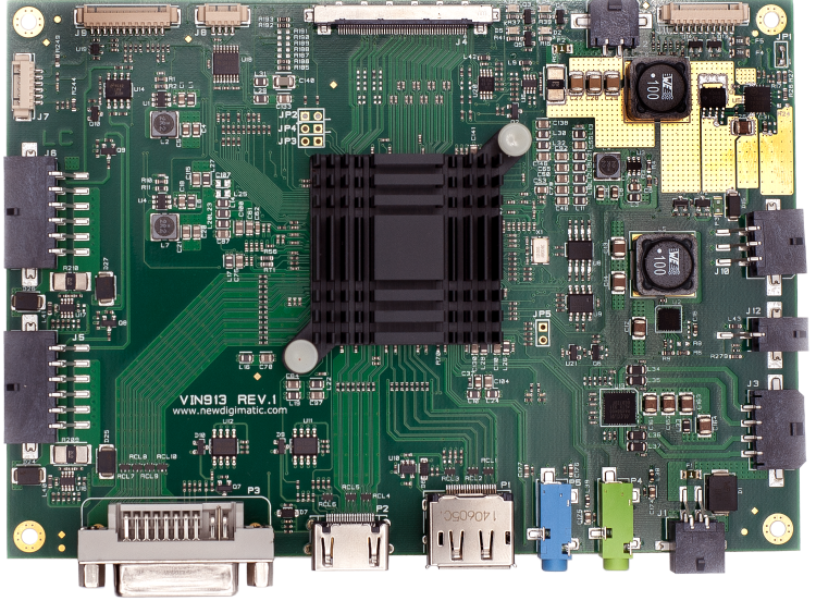 LCD TFT Controller Board VIN913 - NEW DIGIMATIC
